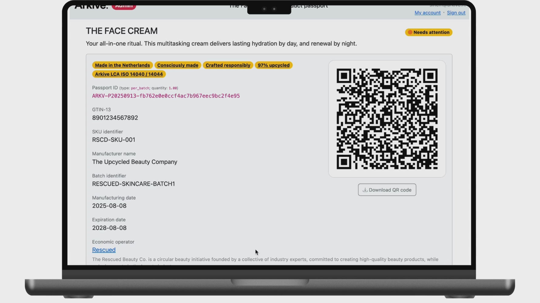 Automated LCA Calculations | ISO 14040/14044 | Arkive